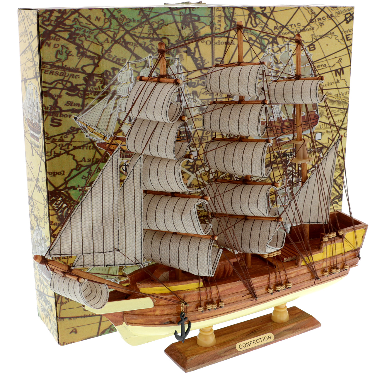 Corabie Mare din Lemn