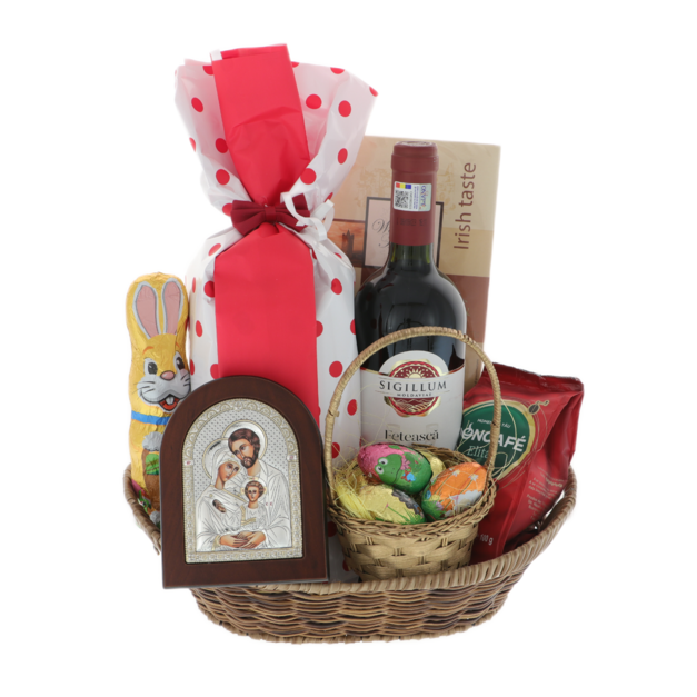 Cos cadou de Paste Sfanta Familie