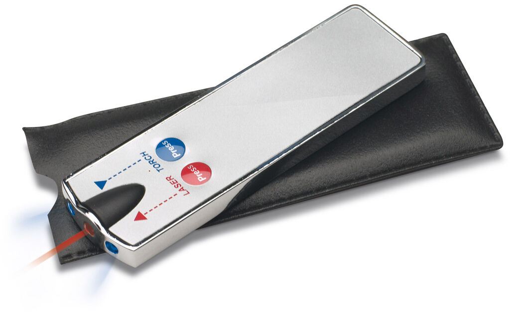 Laser pointer cu LED