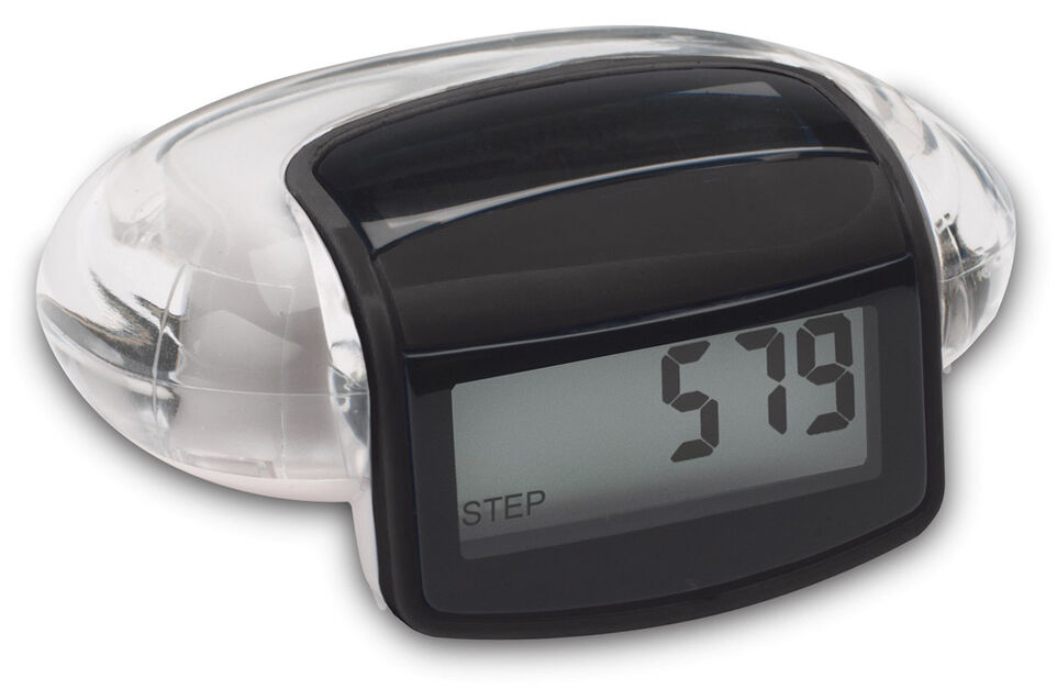 Pedometru solar transparent