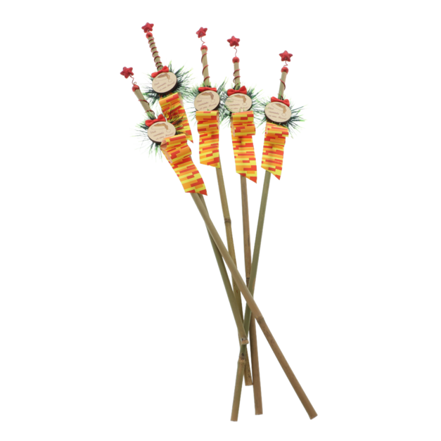 Set of 5 Personalized St. Nicholas Sticks – “Be Good!”