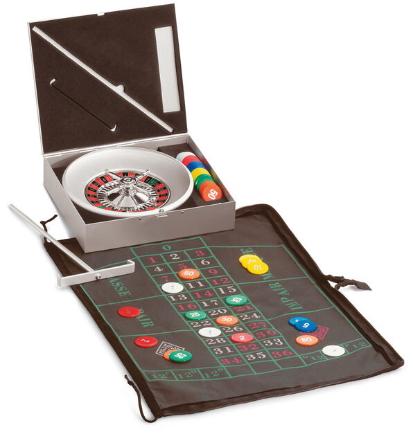 Set Ruletă în Cutie Aluminiu